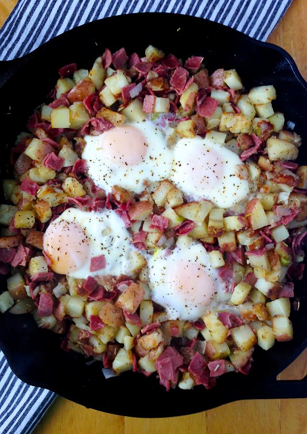Corned Beef Hash - The Small Town Foodie